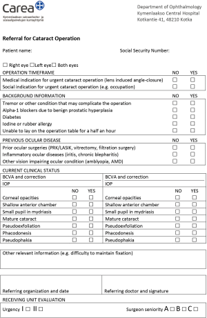 Cataract complications study: an analysis of adverse effects among ...