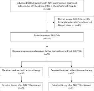 Efficacy of immunotherapy in advanced ALK-rearranged non-small cell ...