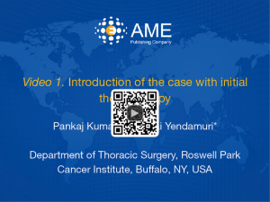 Thoracoscopic pleural tenting following bullectomy to reduce ...